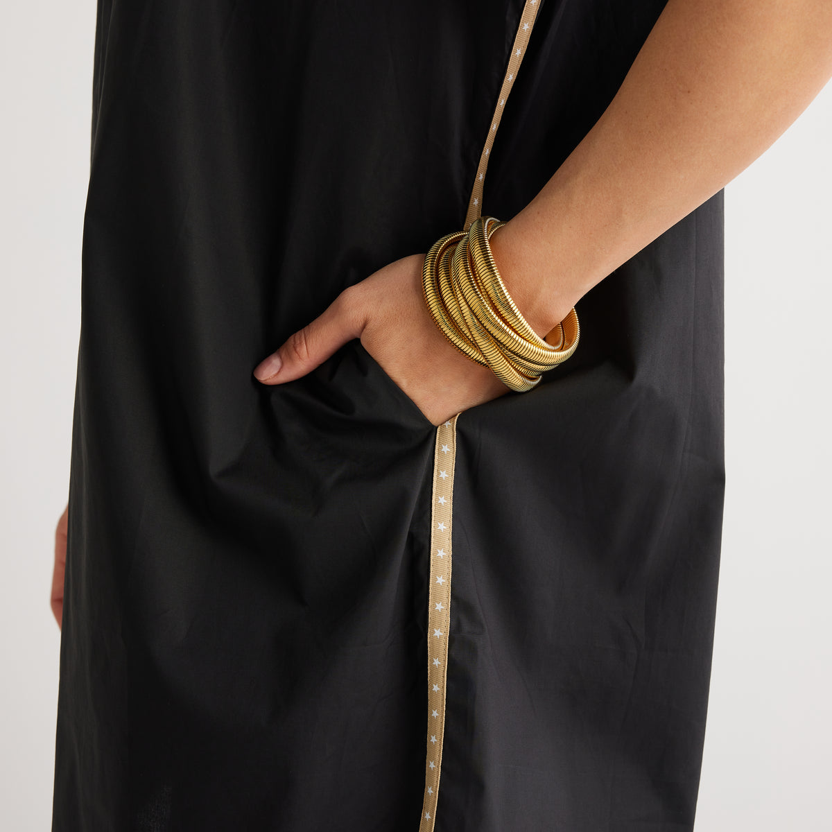 Jackie Dress Black | Caryn Lawn – Caryn Lawn